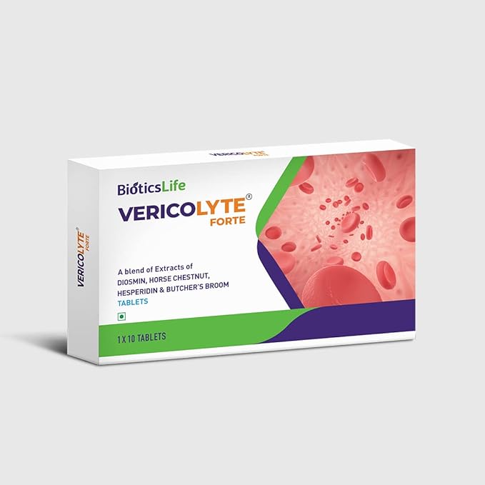 Buy BIOTICSLIFE Vericolyte Forte, Pack of 30 Tablets for managing ...