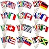 Amazon.com : LoveVC 100 Countries International World Flags on Wooden ...
