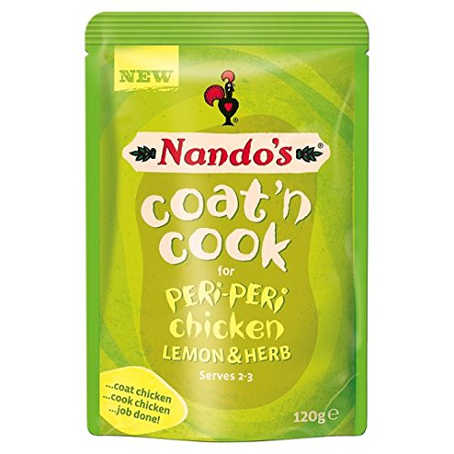 Amazon.com : Nando's Coat N' Cook - Lemon And Herb 120G (2 Packs ...