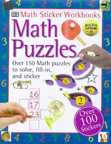 Amazon | Math Puzzles (Math Sticker Workbooks) | Puzzles