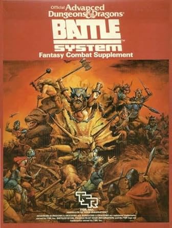 Battlesystem (Battle System) Fantasy Combat Supplement (AD&D) [BOX SET ...