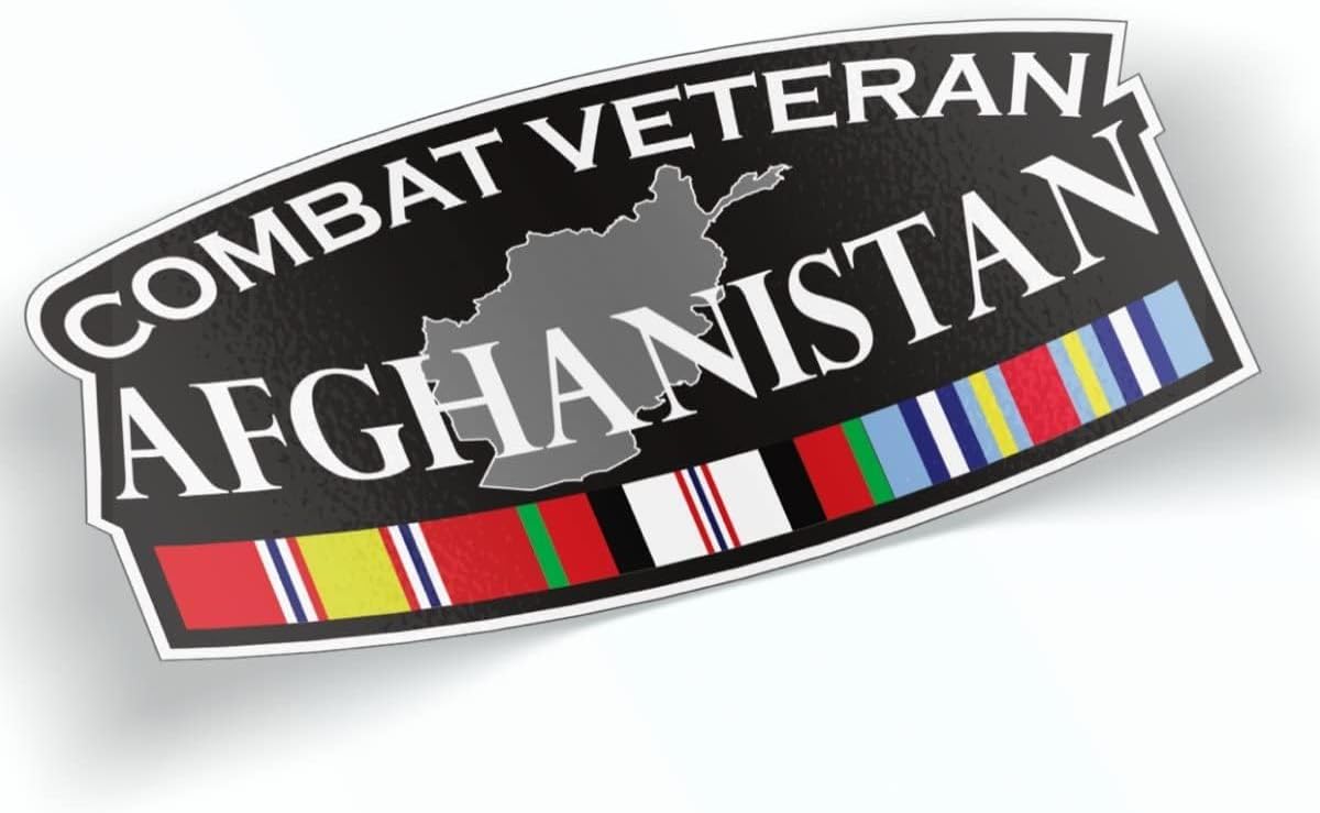 Amazon.com: Afghanistan Veteran Sticker Campaign Decal 8" Afghanistan ...