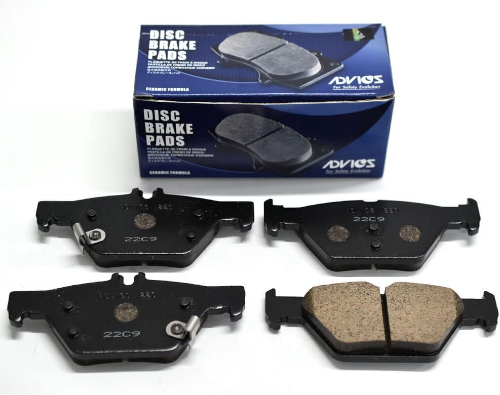 Amazon | アドヴィックス(ADVICS) ブレーキディスクパッド 対応純正番号 26696AL000 レヴォーグ リア SN220P ...