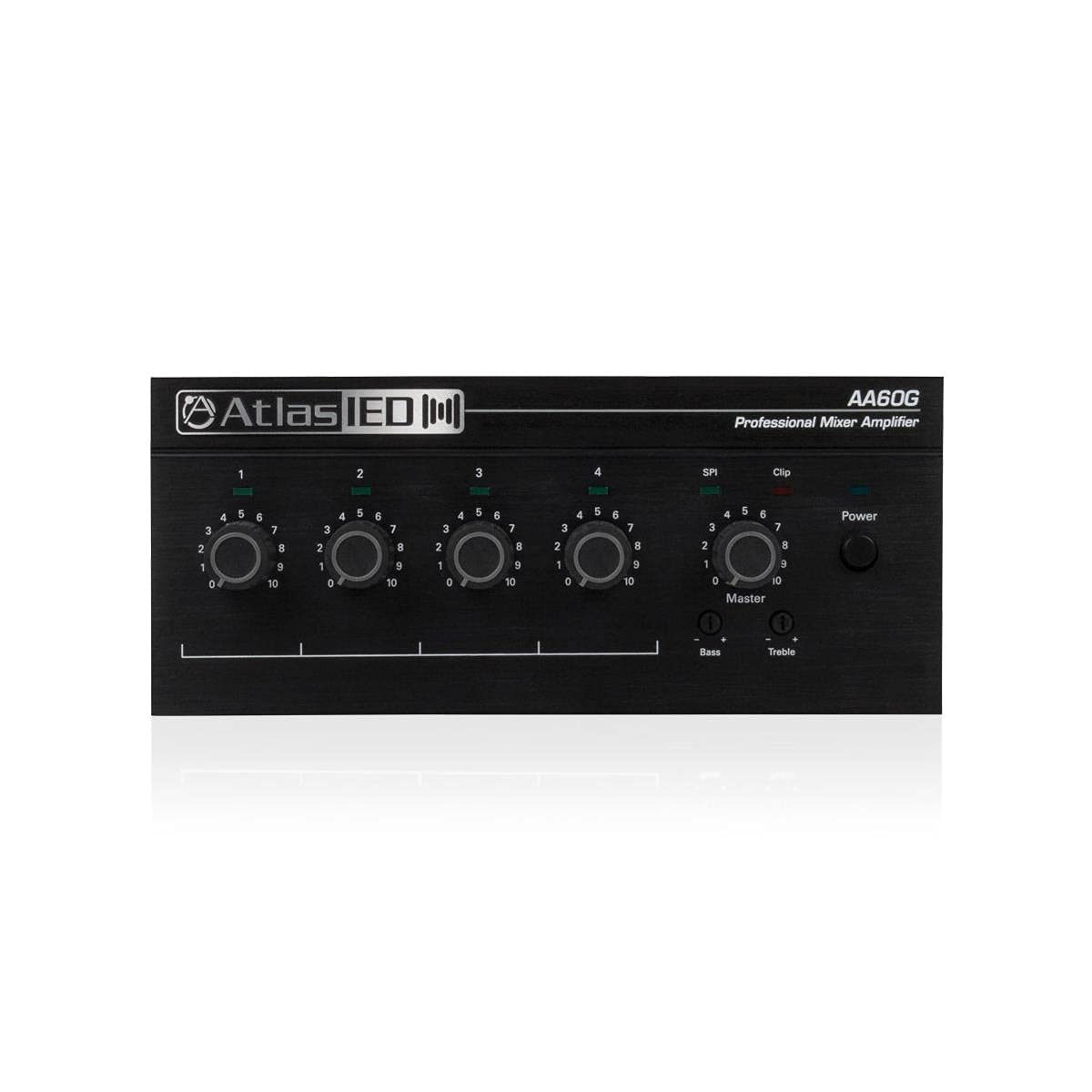 Amazon.com: Atlas Sound 60W 4 Input Mixer Amplifier : Musical Instruments