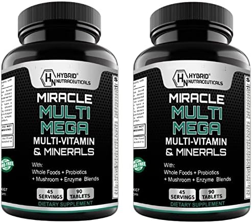 Amazon.com: MiracleMulti MEGA Multivitamin for Men and Women - Vitamins ...
