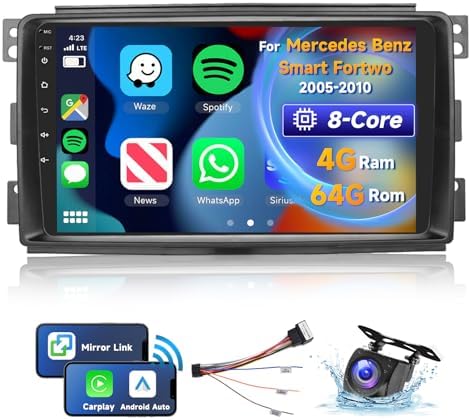 Amazon.com: [2G+32G] Car Radio for Mercedes Benz Smart Fortwo 2011-2015 ...
