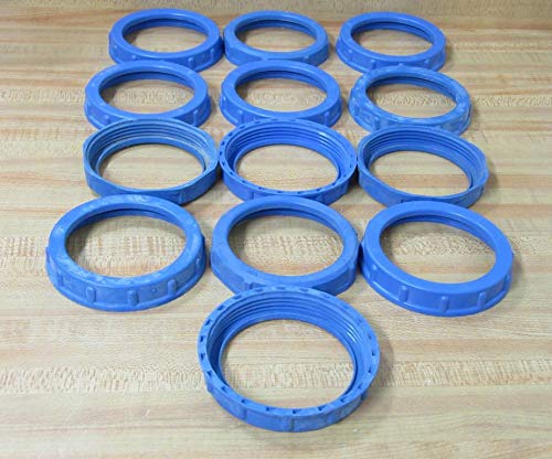 Bridgeport 328-BL Blue Plastic Electrical Bushing 3" (Pack of 13 ...