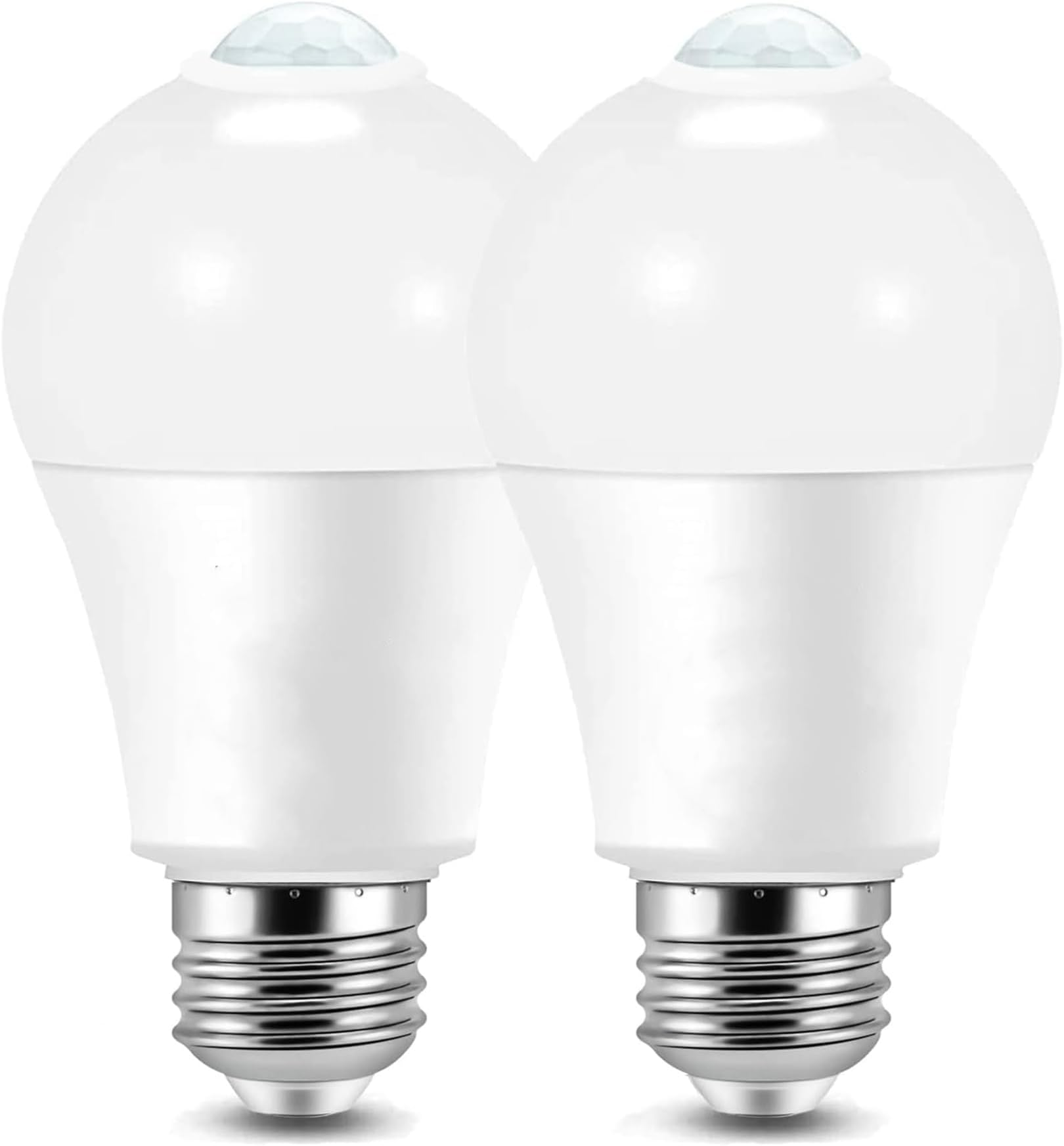 Motion Sensor Light Bulbs,7W (60-Watt Equivalent) E26 Motion Activated ...