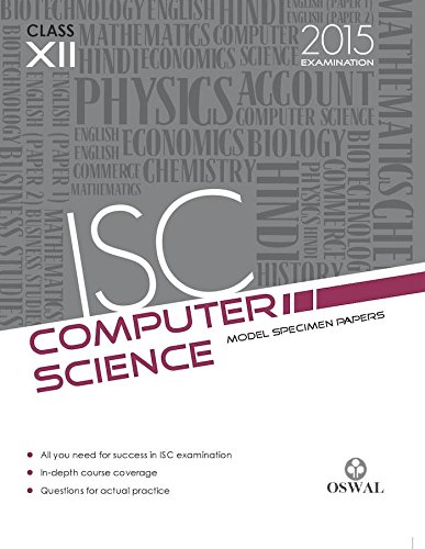 Amazon.in: Buy ISC COMPUTER SCIENCE Model specimen Papers Book Online ...