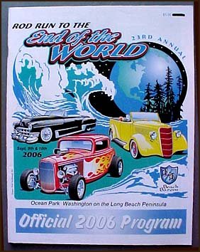 Rod Run to the End of the World 23rd Annual 2006 Program Ocean Park ...