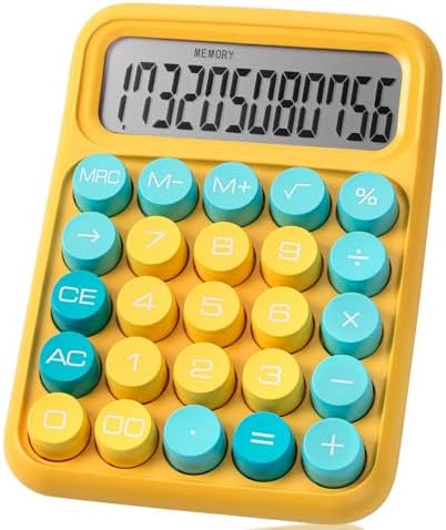 Amazon.com : Mr. Pen- Mechanical Switch Calculator, 12Digits, Large LCD Display, Sunlit Shades ...