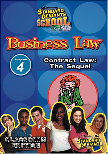 Amazon.com: Standard Deviants School - Business Law, Program 4 - Contract Law the Sequel ...