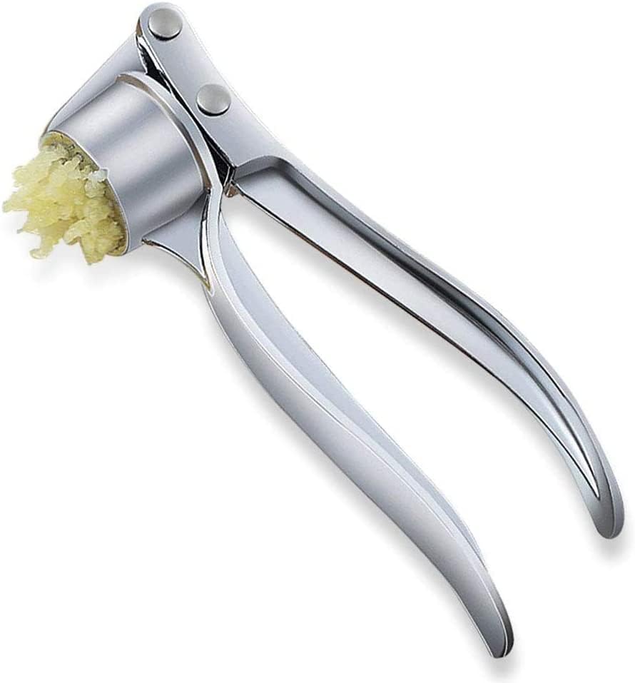 Amazon.com: Q&Q BASICS Garlic Press Mincer and Peeler, Premium Ginger ...