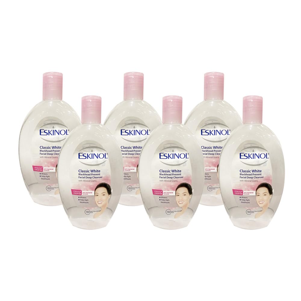 Amazon.com: Eskinol Facial Cleanser 225 Ml - 7.6 Oz (Pack of 6 ...