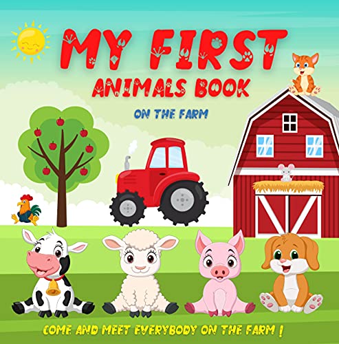 My First Animals Book On The Farm : Educational Bedtime Book For Kids ...