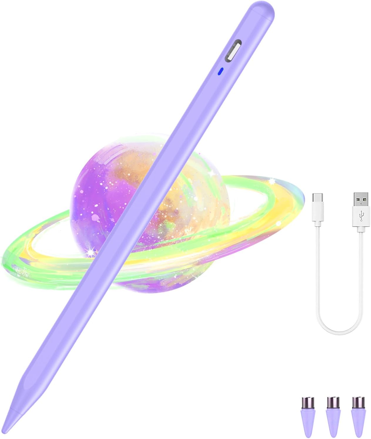 Amazon.com: Stylus Pen for Android/iOS Tablet,Tablet Pencil with Pom ...