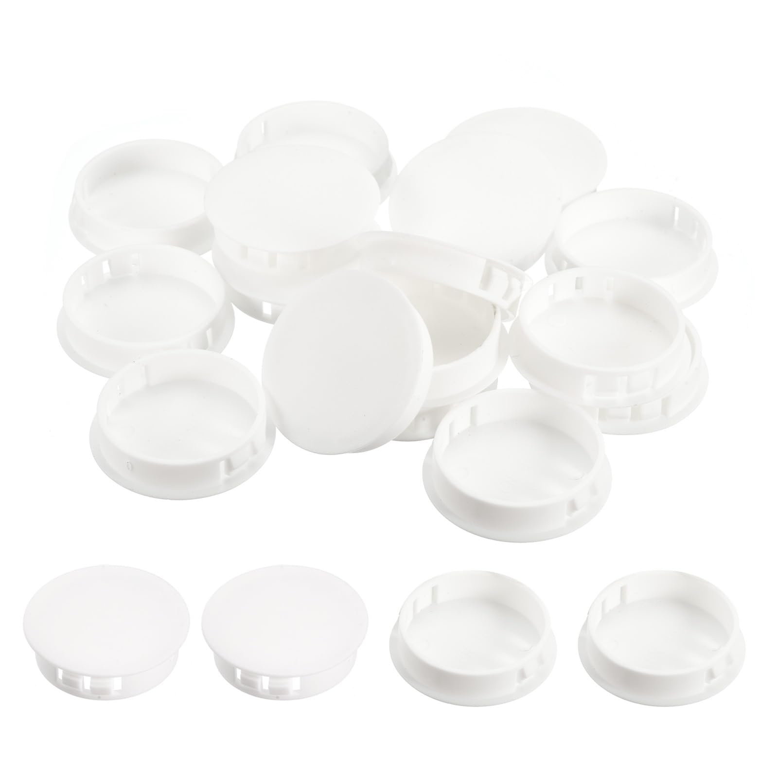 Amazon.com: uxcell 1-49/64" Plastic Hole Plugs, 16Pcs Flush Type Panel ...