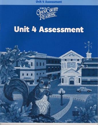 Open Court Reading: Unit 4 Assessment Workbook Level 3: WrightGroup ...