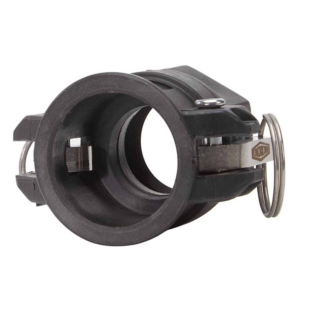 1" X 1" PVC Camlock Fittings Plastic Hose Coupler Poly Type D Female ...