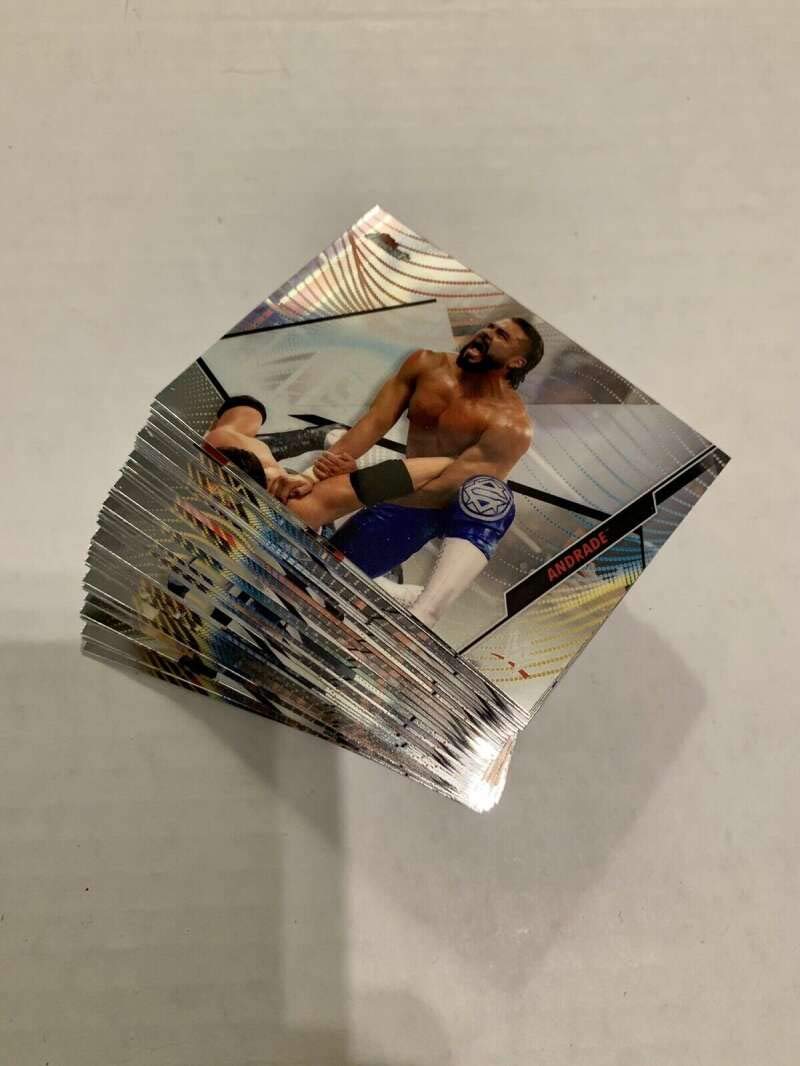 2020 Finest Wwe Wrestling Complete Hand Collated Base Set 100 ...