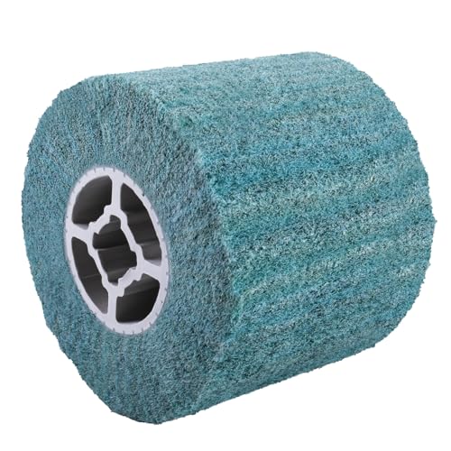 Snapklik.com : Burnishing Wheel 320Grit 120x100x19mm Abrasive Flap Wire ...