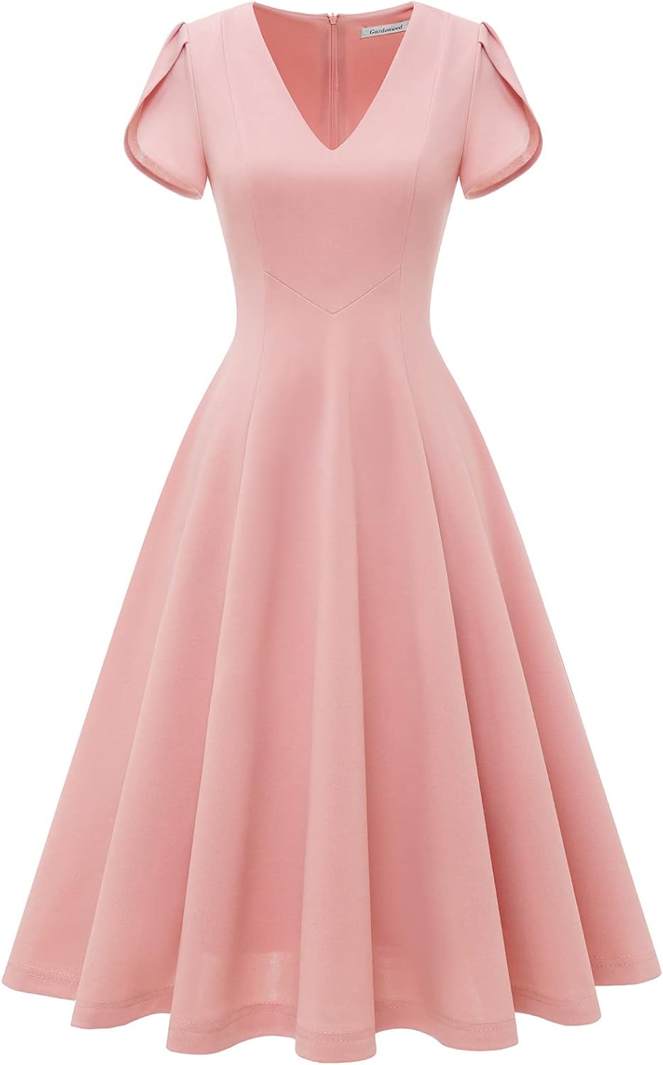 Tea Length Dresses for Wedding Guest Women Semi Formal Party Midi ...