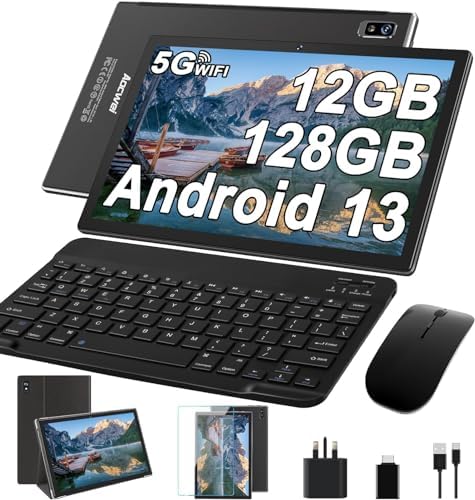 AOCWEI X900 Android 13 Tablet 10-inch Tablet, 12GB RAM+128GB ROM (512GB ...