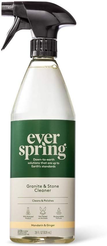 Amazon.com: Mandarin & Ginger Granite & Stone Cleaner - 28 fl oz ...