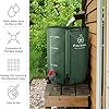 Amazon.com : Rain Barrel - 13.2-Gallon/50-Liter Collapsible Water ...