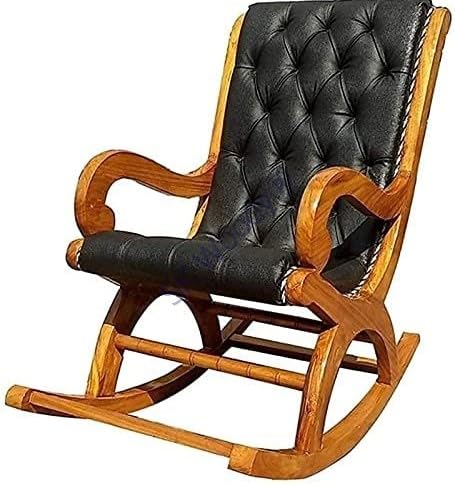 SK Woody Rosewood (Sheesham) Wood Antique & Classic Rocking Chair and ...