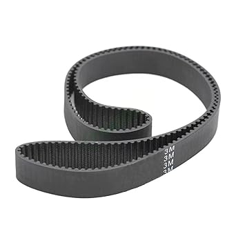 5pcs HTD 3 M Closed Loop Rubber Timing Belt Length 453-603mm Width 6mm ...