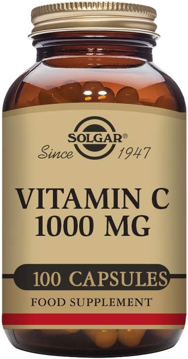 Amazon.com: Solgar Vitamin C 1000 mg, 100 Vegetable Capsules ...