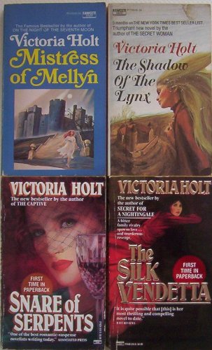 Victoria Holt 4 Pb Set - Mistress of Mellyn - The Silk Vendetta - The ...