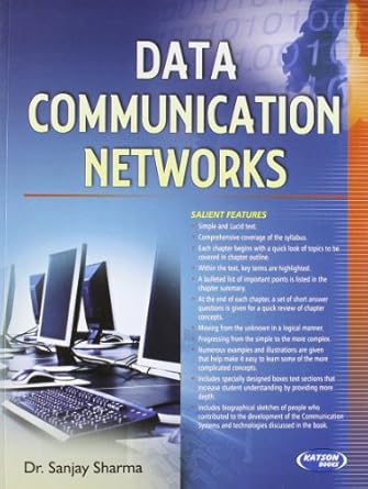 Data Communication Networks: Dr. Sanjay Sharma: 9789350143902: Amazon ...