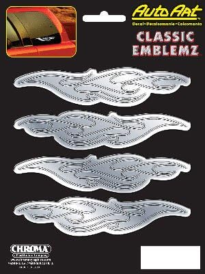Chroma Graphics Flames Classic Emblem, Emblems - Amazon Canada