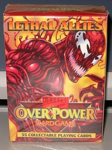 Marvel Overpower Collectible Card Game Starter deck w/ 55 cards ...