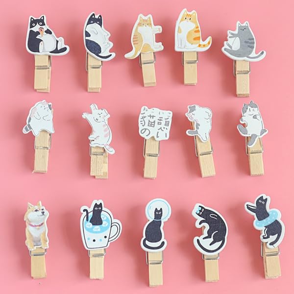 WDR-01 Wooden Paper Clips (20 Pcs) : Amazon.in: Office Products