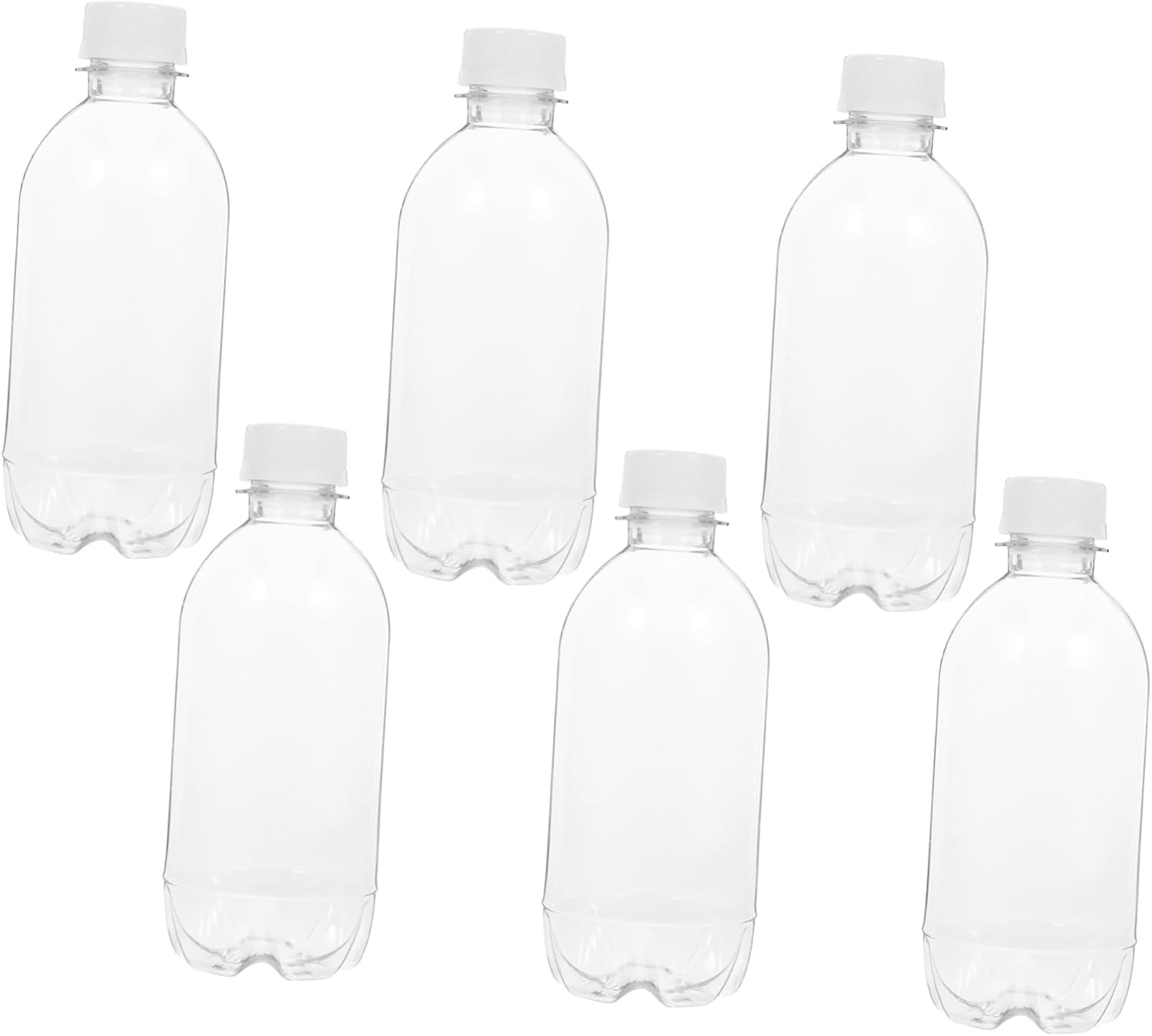 Amazon.com: LABRIMP 6pcs Drink Bottle Plastic Container Bottles Yogurt ...