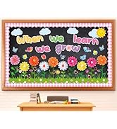 Amazon.com: ZOIIWA Back to School Bulletin Board Decorations When We ...