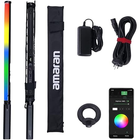 Amazon.com : Aputure amaran T2c Large Handheld Light Wand, RGBWW LED ...