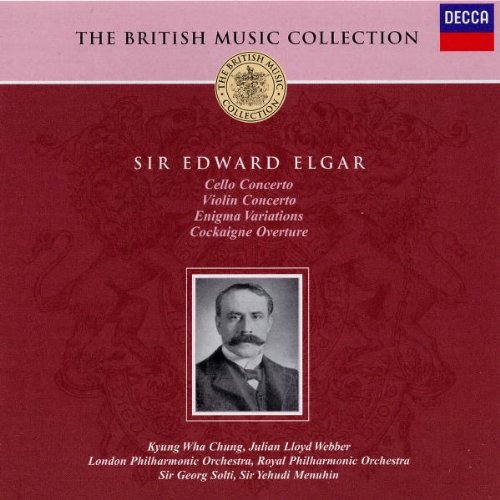 SIR EDWARD ELGAR,CELLO CONCERTO,VIOLIN CONCERTO,ENIGMA VARIATIONS ...