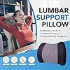 Amazon.com: Lumbar Support Pillow for Car, Memory Foam Lumbar Pillow ...