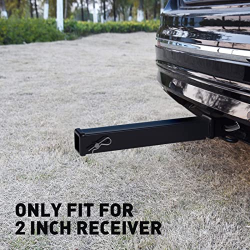 Snapklik.com : RbhAuto 18 Inch Trailer Hitch Extender, 2-inch Trailer ...