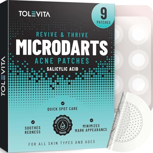 Amazon.com: TOLEVITA - Microdarts Acne Patches | Blemish Dots with ...