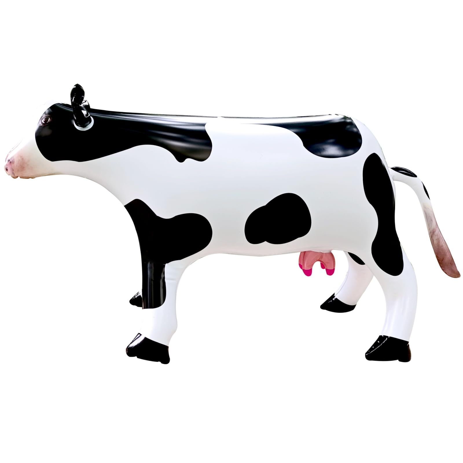 Amazon.com: ILEISURELY Inflatable Cow, 37" Farm Birthday Decorations ...