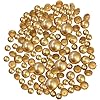 Amazon.com: 100 Floating Gold Pearls with Gold Sparkling Gems- Large ...