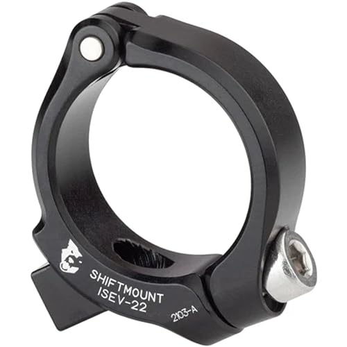 Snapklik.com : Wolf Tooth ShiftMount 22.2 Mm Clamp For I-spec EV Shifters