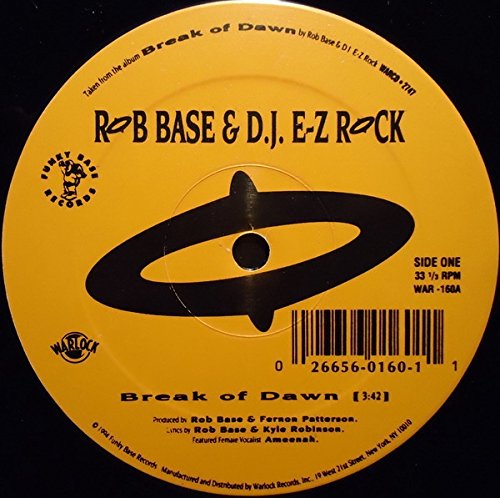 Rob Base & DJ E-Z Rock - Break of Dawn [Vinyl] - Amazon.com Music