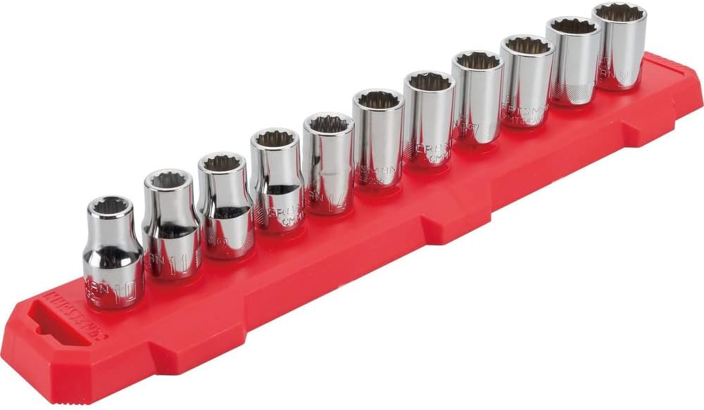 Spline Socket Set 1/2" Drive Universal Metric 8-32mm 12-point Cr-V ...