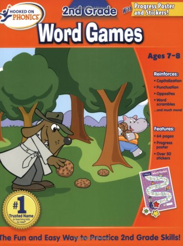 Hooked on Phonics 2nd Grade Word Games Workbook: Hooked on Phonics ...